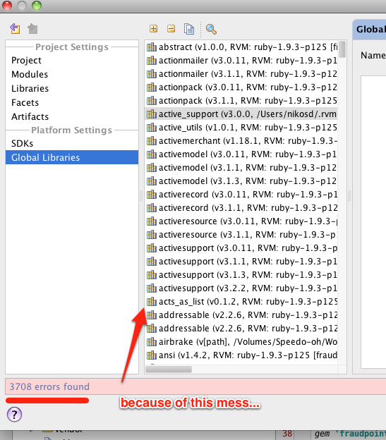 How To Clear Remove All Global Libraries Ides Support Intellij Platform Jetbrains 6109